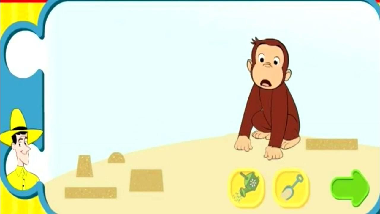 Curious George Computer Game: Day At The Beach - George Acts Up YTP 🙈😣🙉 ...