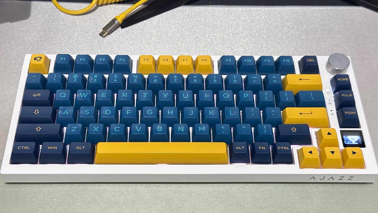 Tutorial Cara Mengganti GIF pada Keyboard Ajazz AK820 GTS Pro #ajazz # ...