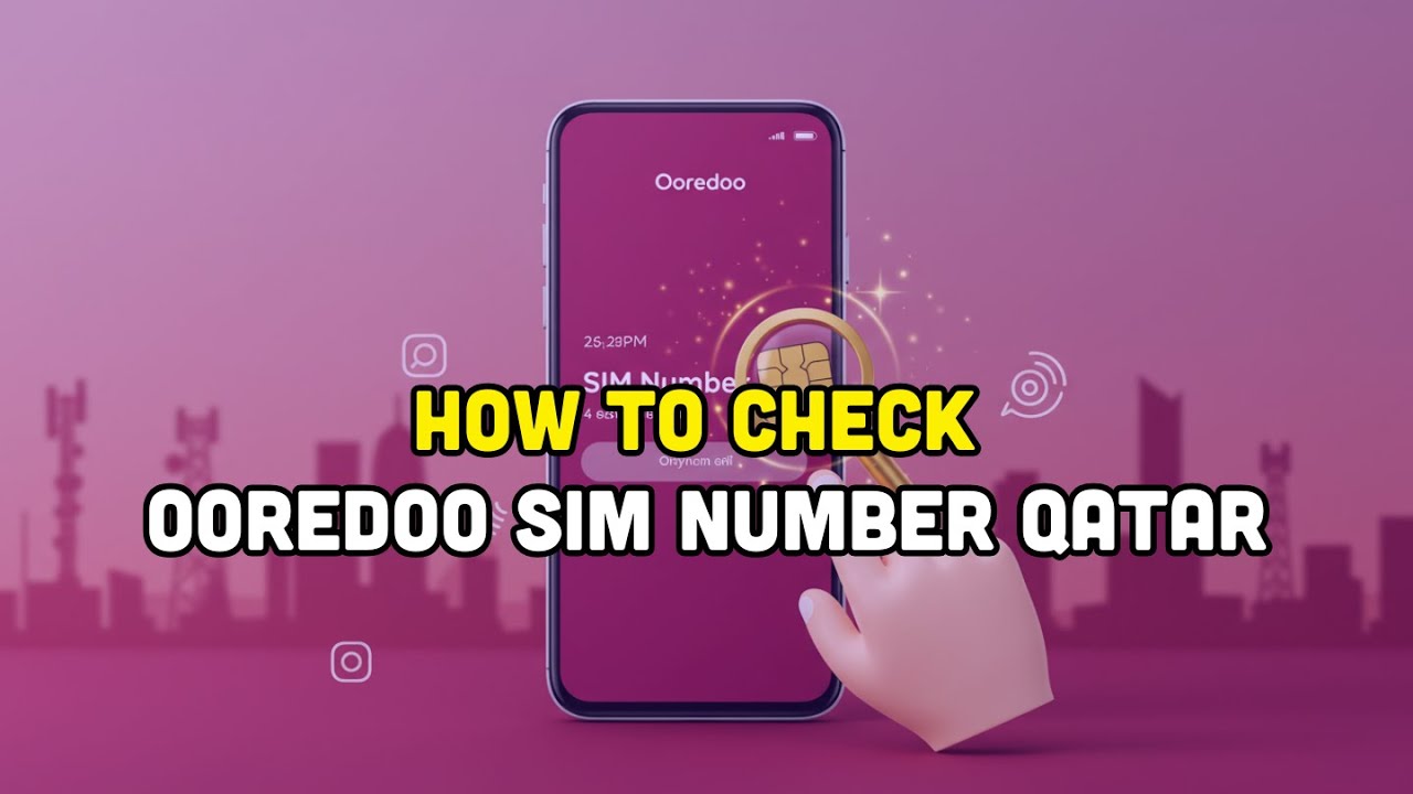 How To Check Ooredoo Sim Number Qatar? - YouTube