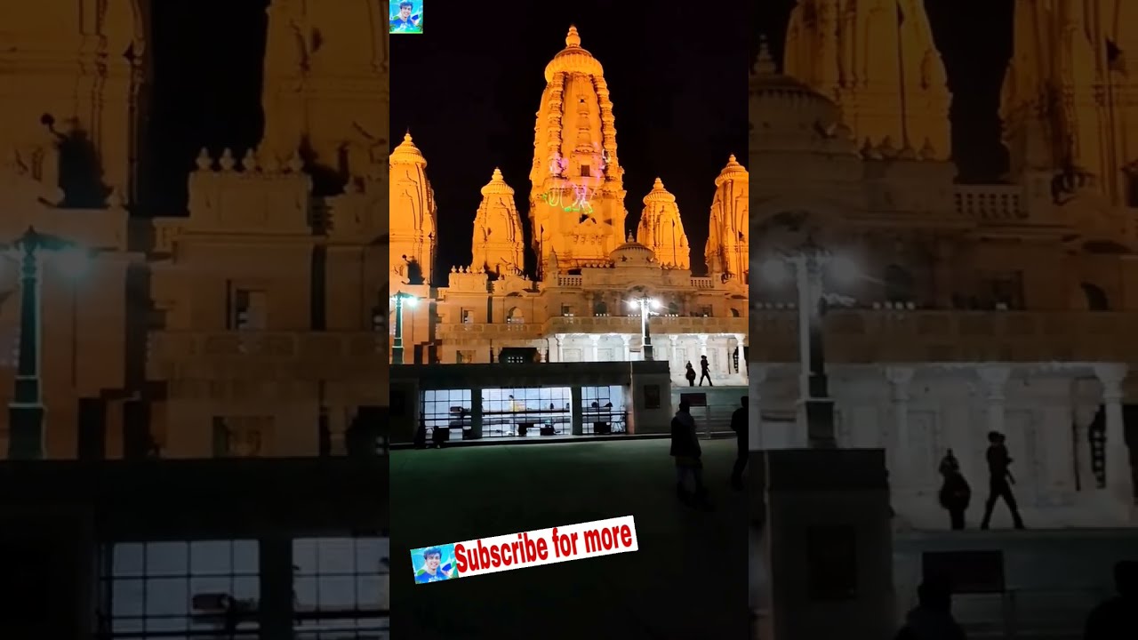 Kanpur JK Temple Night Scene....... - YouTube