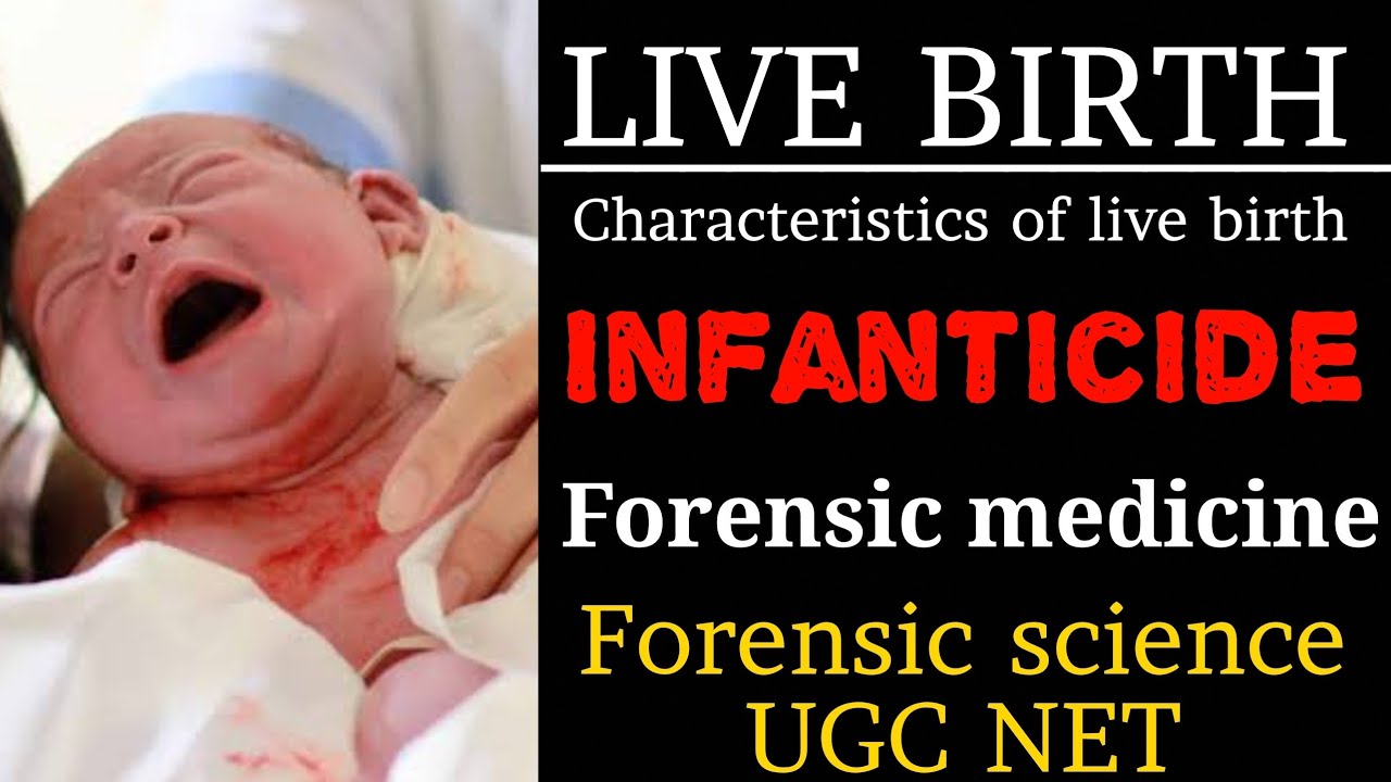 Live birth || Characteristics of Live birth || Infanticide || Forensic ...