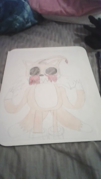 My Tails Doll Drawing Youtube
