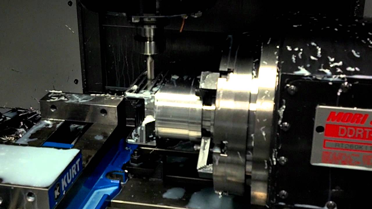 Mori Seiki Mill with DDRT 260 - YouTube