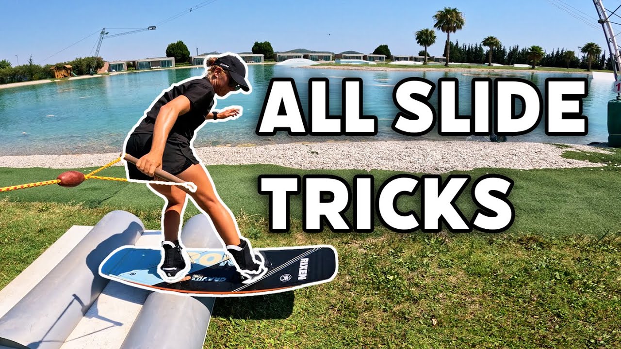 Learn ALL SLIDE Tricks on your Wakeboard on a Feature / Rail - YouTube
