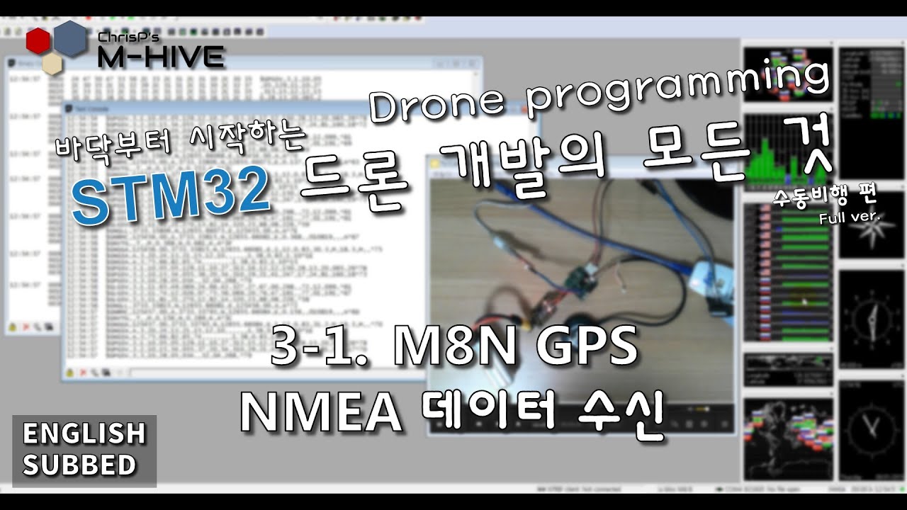 Stm32 Drone Programming From Scratch 3 1 U Blox M8n Gpsgnss Nmea Data Reception Uart