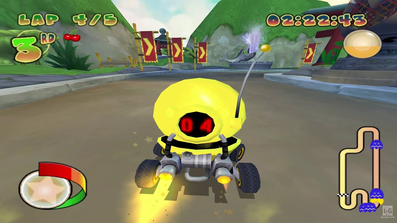 Pac-Man World Rally - GameCube Gameplay (4K60fps) - YouTube