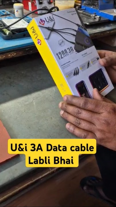 U&I 3a data cable || unboxing|| - YouTube