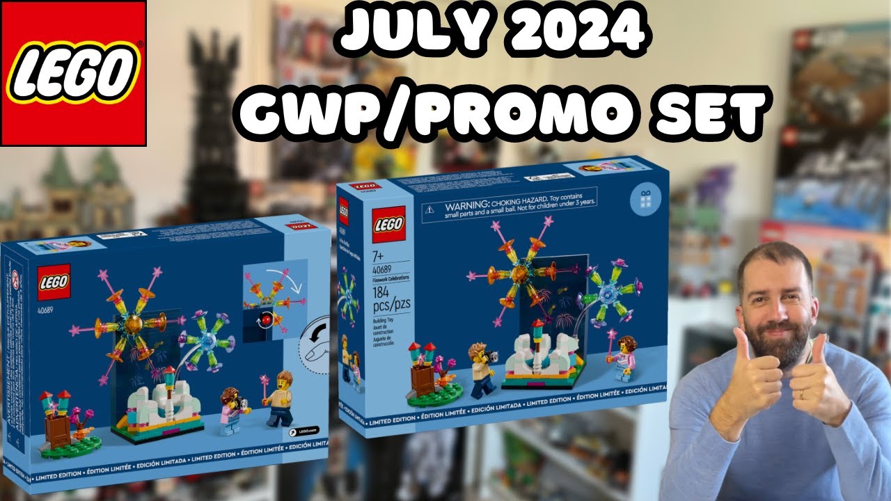 LEGO July 2024 GWP Promo Set Available Now - YouTube