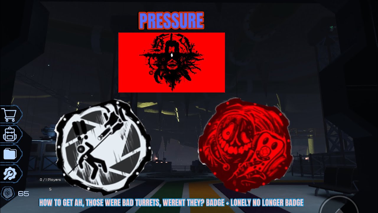 ROBLOX PRESSURE- HOW TO GET 2 BADGES - YouTube