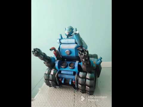 Papercraft Oruga Metal slug - YouTube