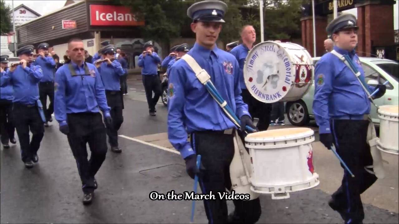 Jimmy steel Memorial @ Brian Robinson Memorial Parade 2016 - YouTube