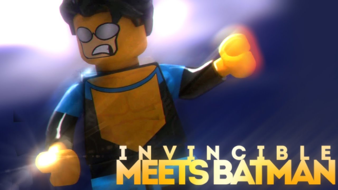 INVINCIBLE MEETS BATMAN(BUT IN LEGO) || Lego Street - YouTube