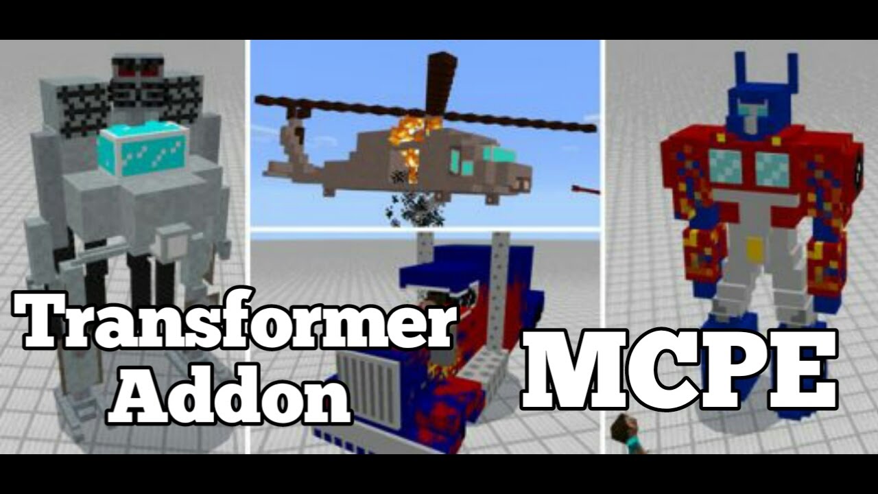 Transformer Addon in MCPE 1.0.5 / AgentMaNoobVerz - YouTube