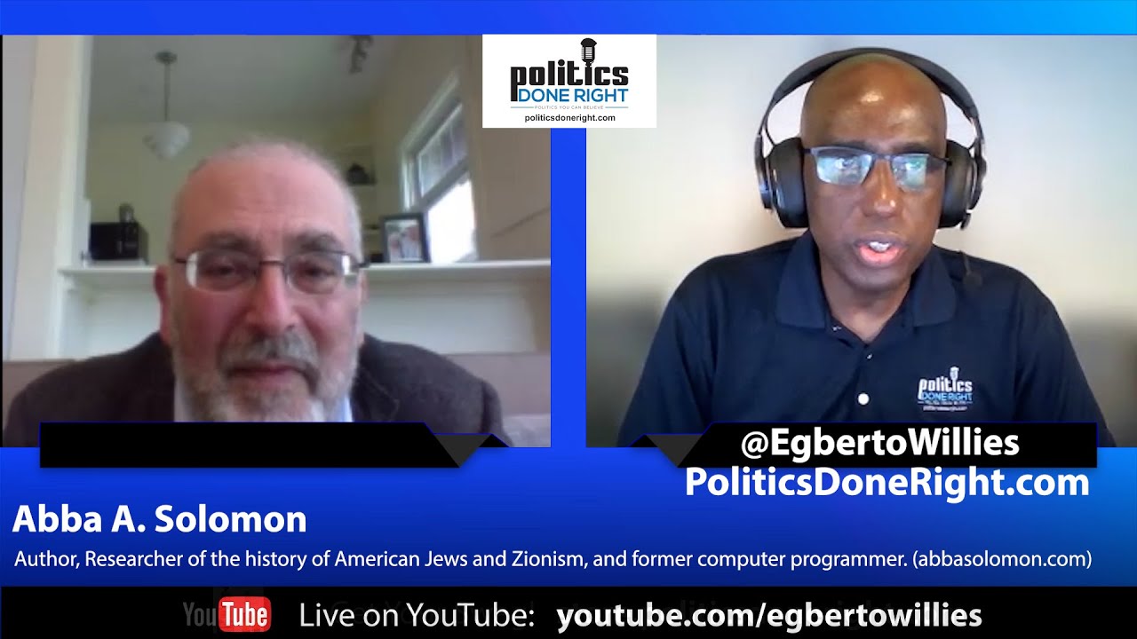 Abba A. Solomon discusses Zionism and the creation of Israel as a ...