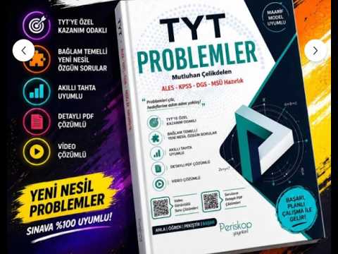 Periskop Yayınları TYT Problemler soru bankası 6.Test