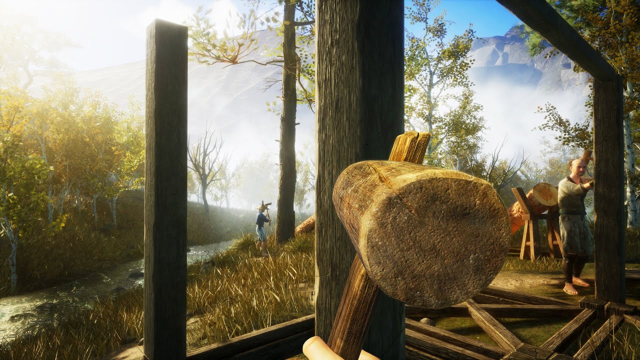 SAMURAI LIFE SIMULATOR Building Open-World Survival Village in Feudal ...