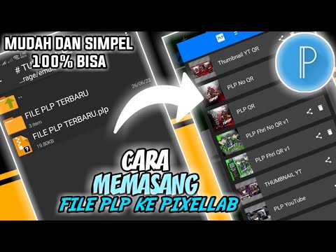 TUTORIAL!! Cara Pasang File PLP Dari ZArchiver Ke Pixellab 💯 ️ || TERBARU 2023 - YouTube