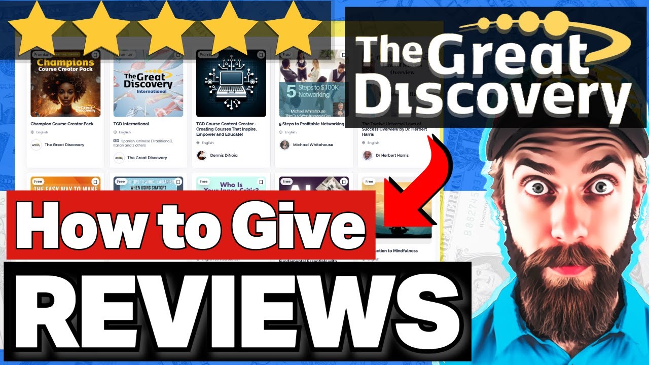 How to Submit Reviews on The Great Discovery - thegreatdiscovery.com ...