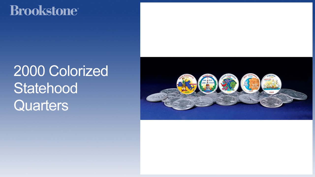 2000 Colorized Statehood Quarters - YouTube
