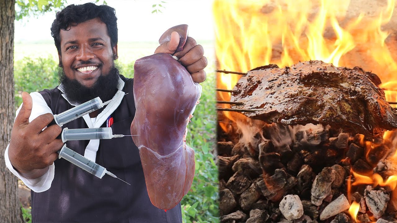 BEEF LIVER RECIPE | Injected beef cooking innovation | Delicious beef ...
