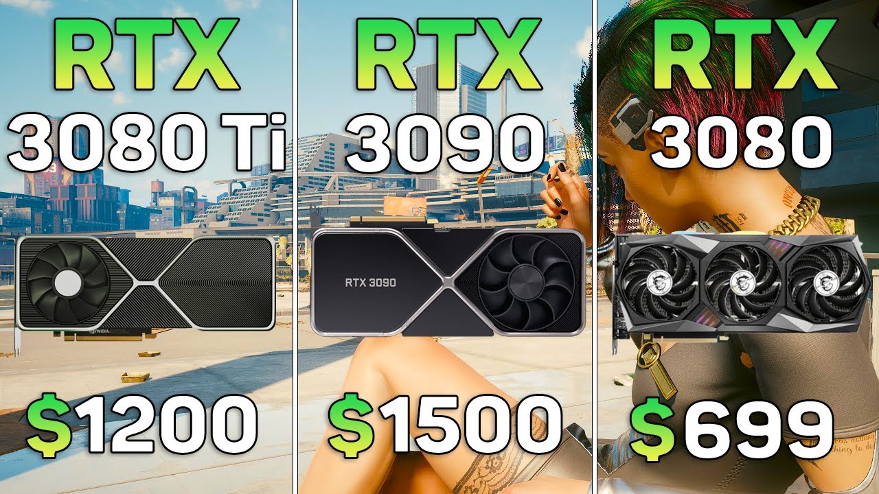 RTX 3080 Ti vs RTX 3090 vs RTX 3080 - Ray Tracing \ DLSS - 12 Games ...