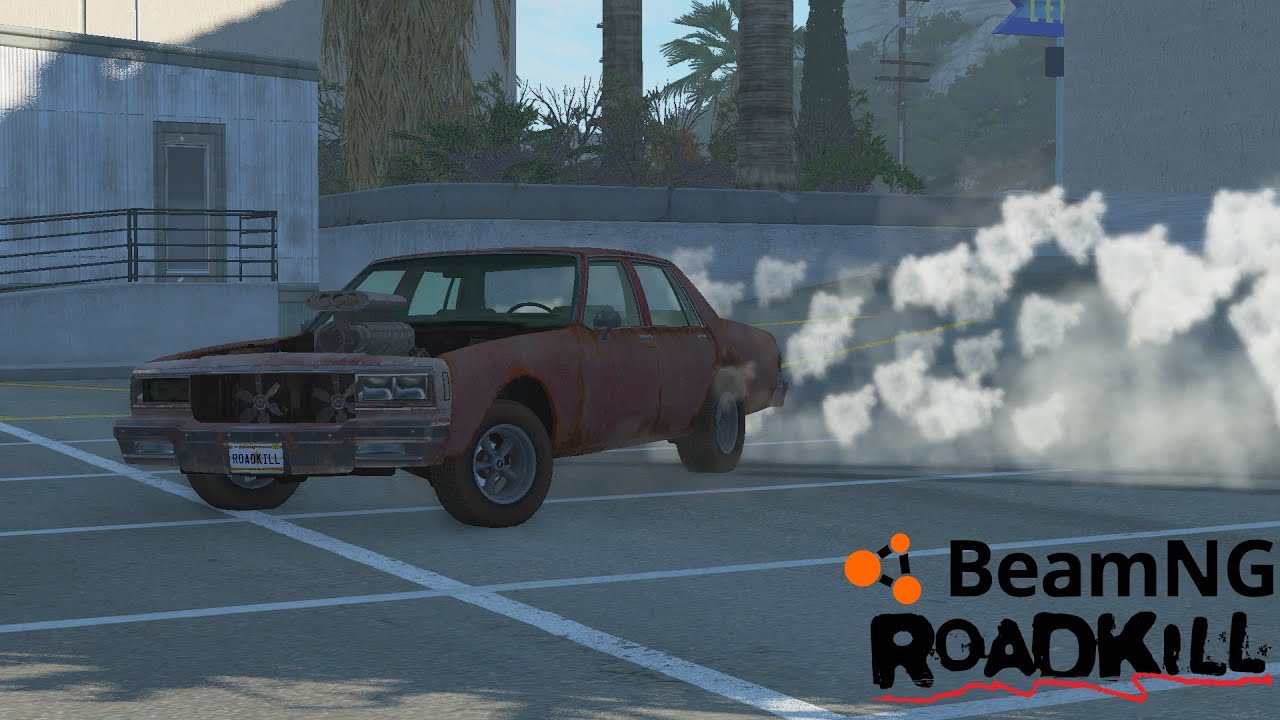 Beamng. Drive: Roadkill Projects: Burnout Prep - YouTube