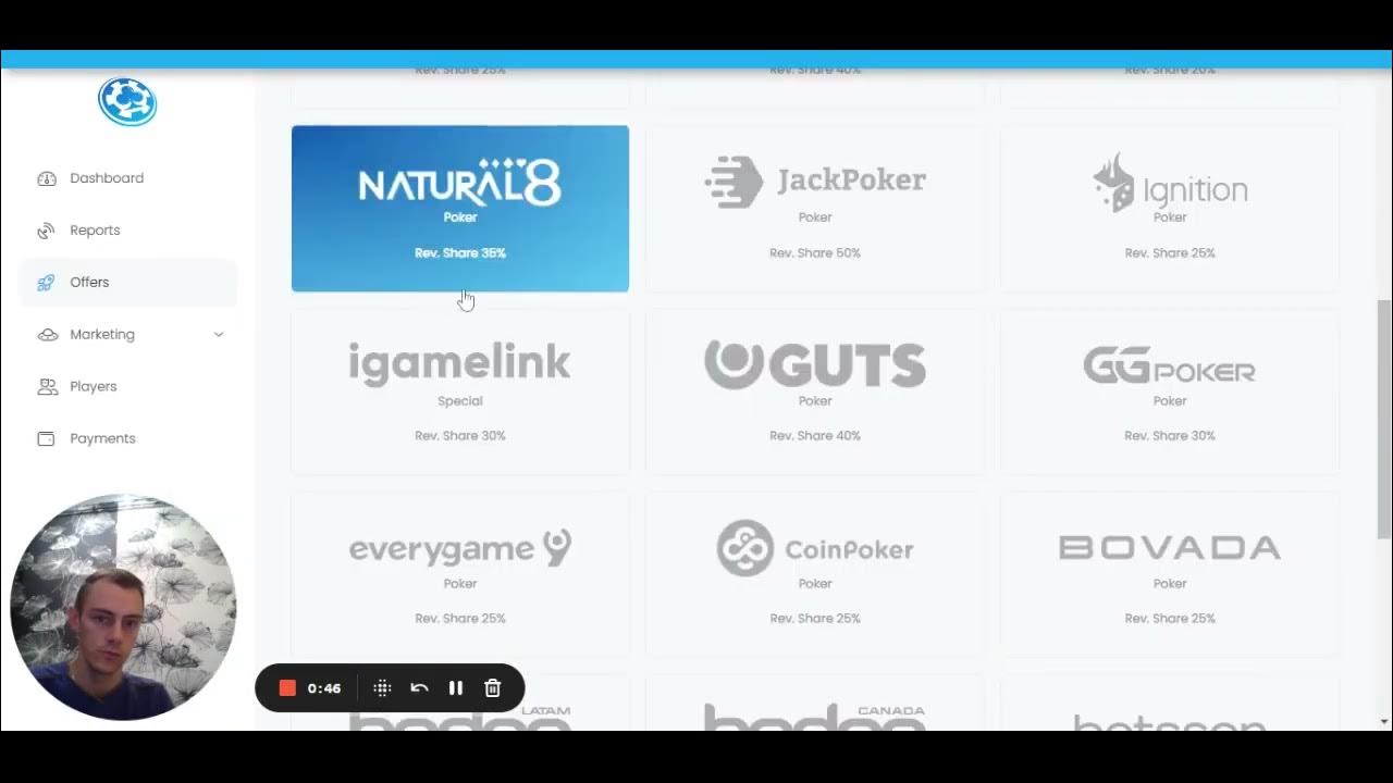 iGameLink Poker Affiliate Network. How to request a link - YouTube