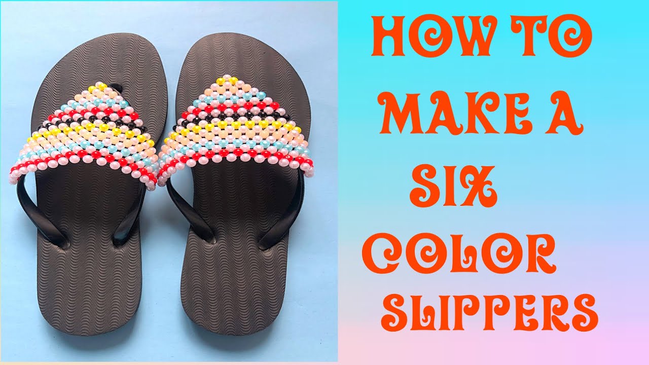 Bead slippers - YouTube