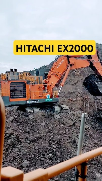HITACHI EX2000 - YouTube