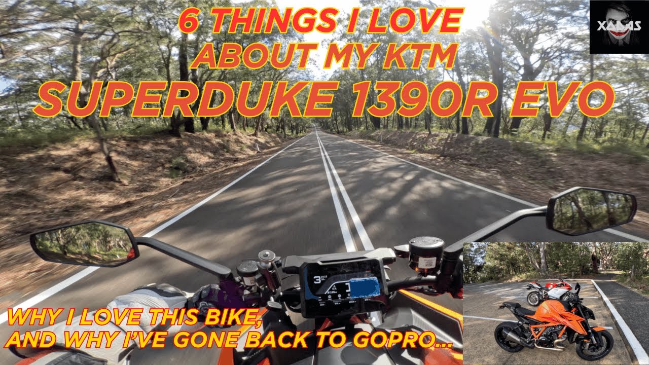 Six Things I love about the KTM Superduke 1390R EVO - YouTube