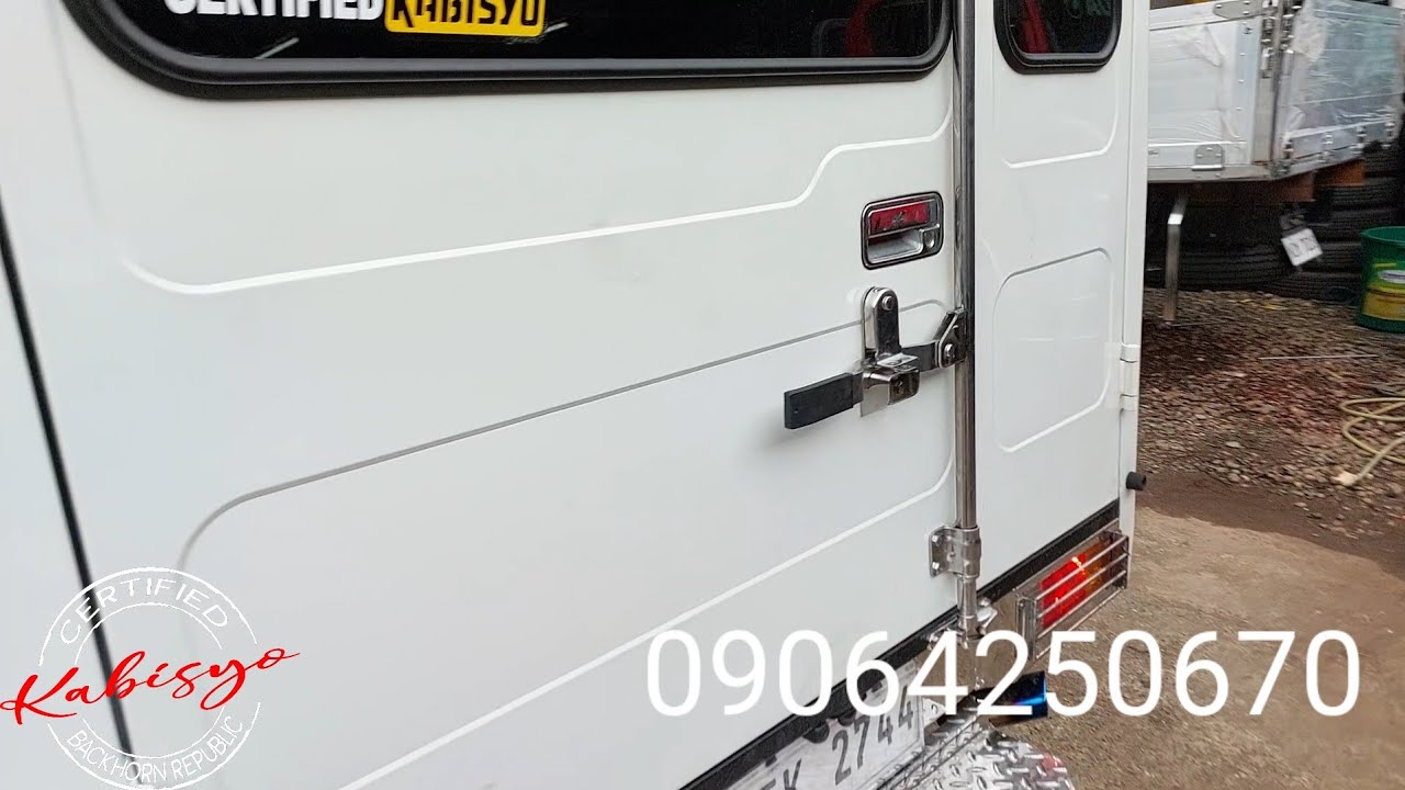 L300 DOOR LOCK WINGVAN DESIGN - YouTube