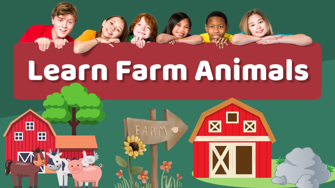 "Fun Farm Adventures for Kids: Meet and Learn with Adorable Farm ...