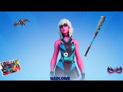 Fortnite *NEW* HARLOWE Skin Gameplay (Chapter 3 Battlepass skin) - YouTube