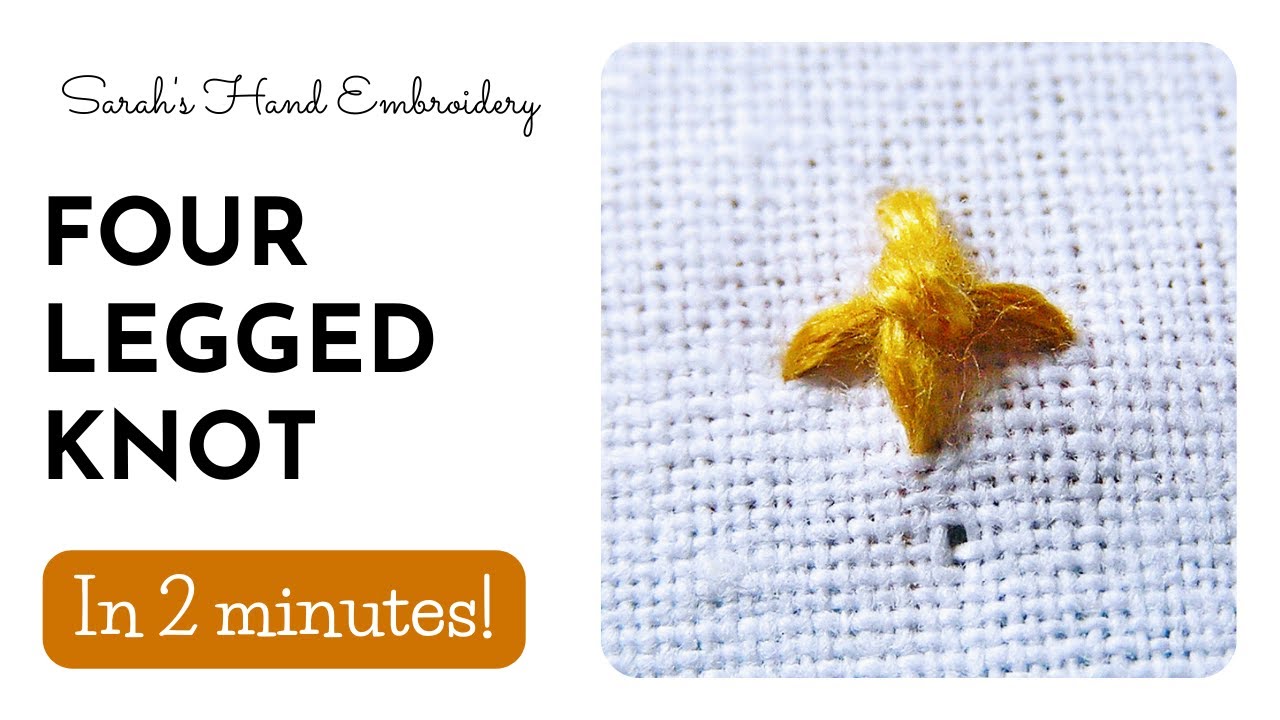 How to do Four Legged Knot - YouTube