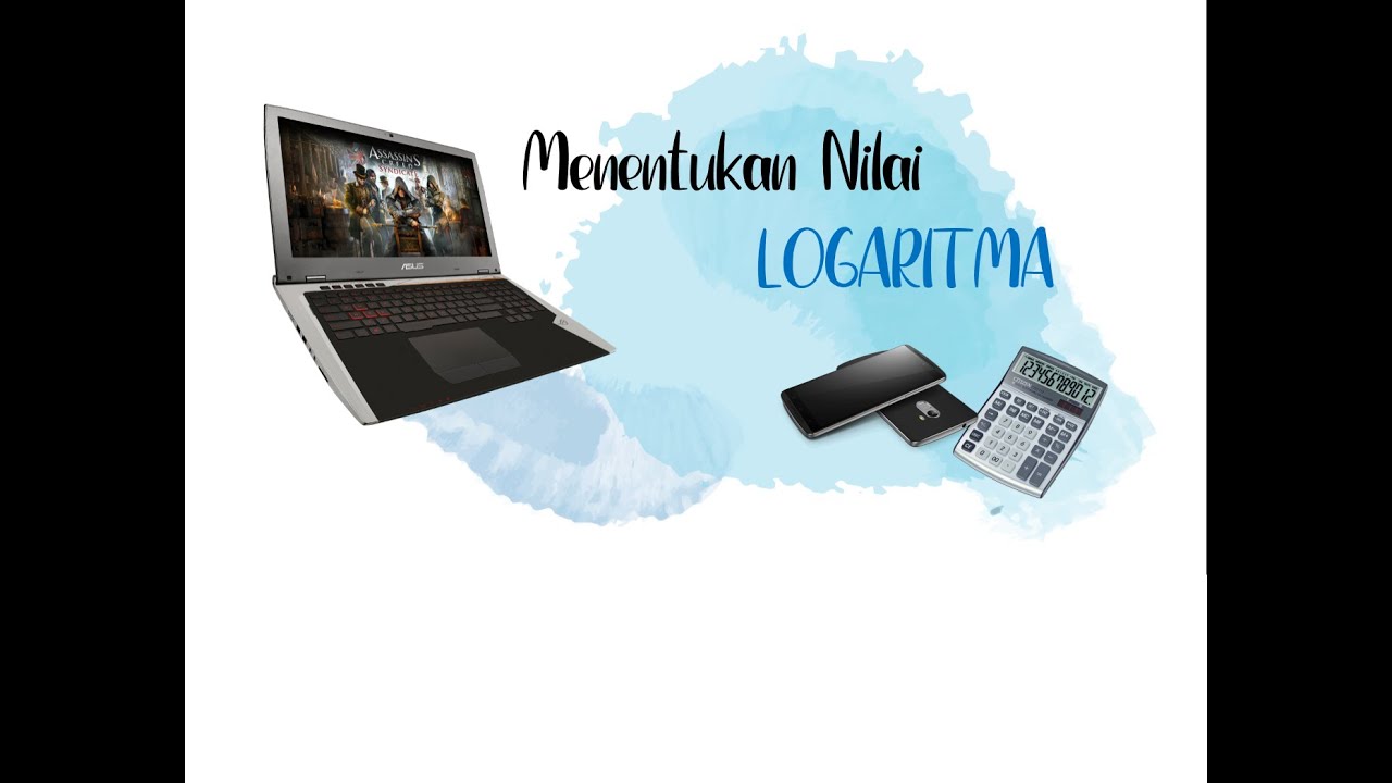 Menentukan Nilai Logaritma dengan kalkulator di gawai, Ms Windows di ...