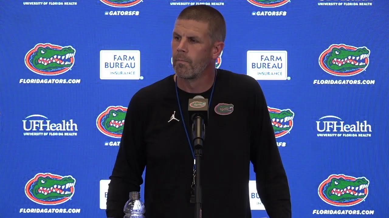 2022 Gators Football Press Conference - YouTube