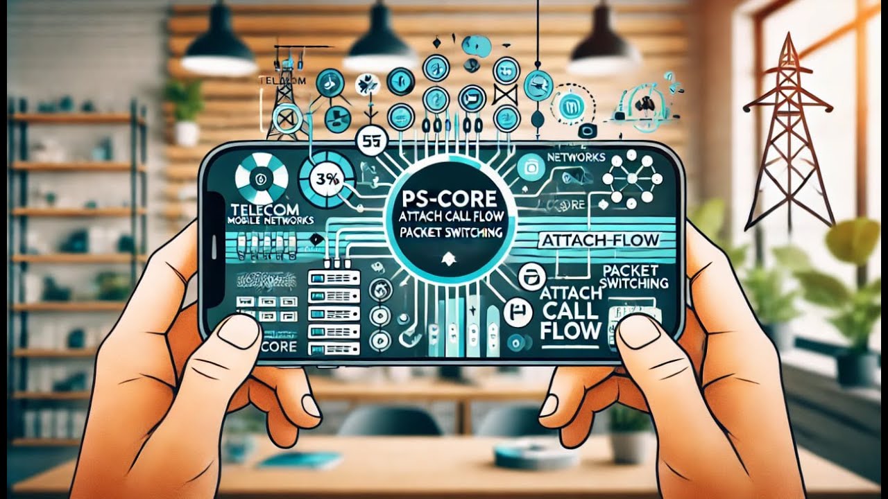 15- Mobile Networks PS-Core / Attach Call Flow / Packet Switching ...