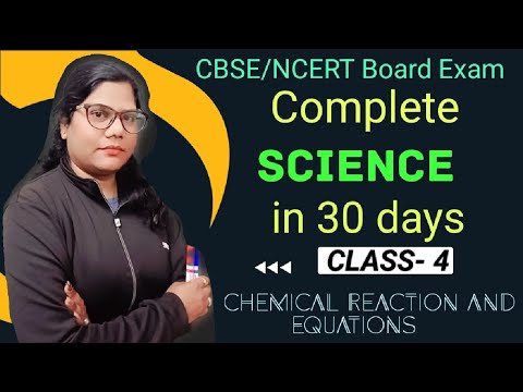 CHEMICAL REACTION AND EQUATIONS // Class - 4 (Science) - YouTube