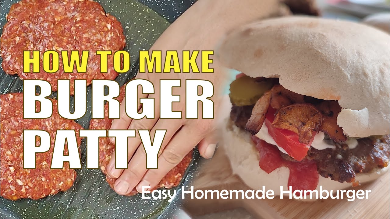 Craft Egg-Free Burger Patties Like a Pro: 5 Ingredients for Simple ...