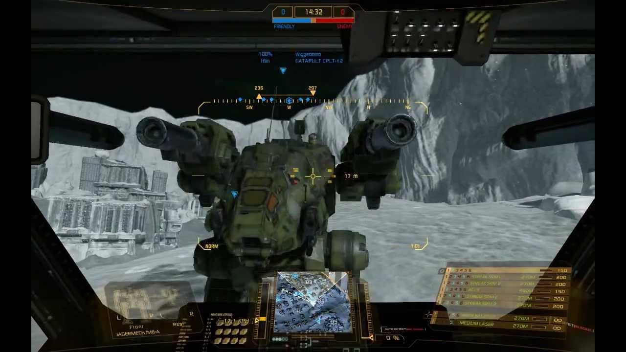 [Mechwarrior Online: Gameplay] MWO: Jagermech JM6-A Frozen City top ...