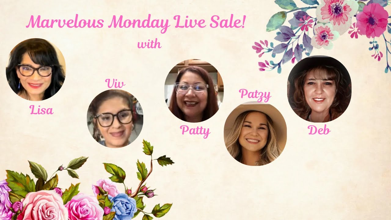 Marvelous Monday Live Sale! - YouTube