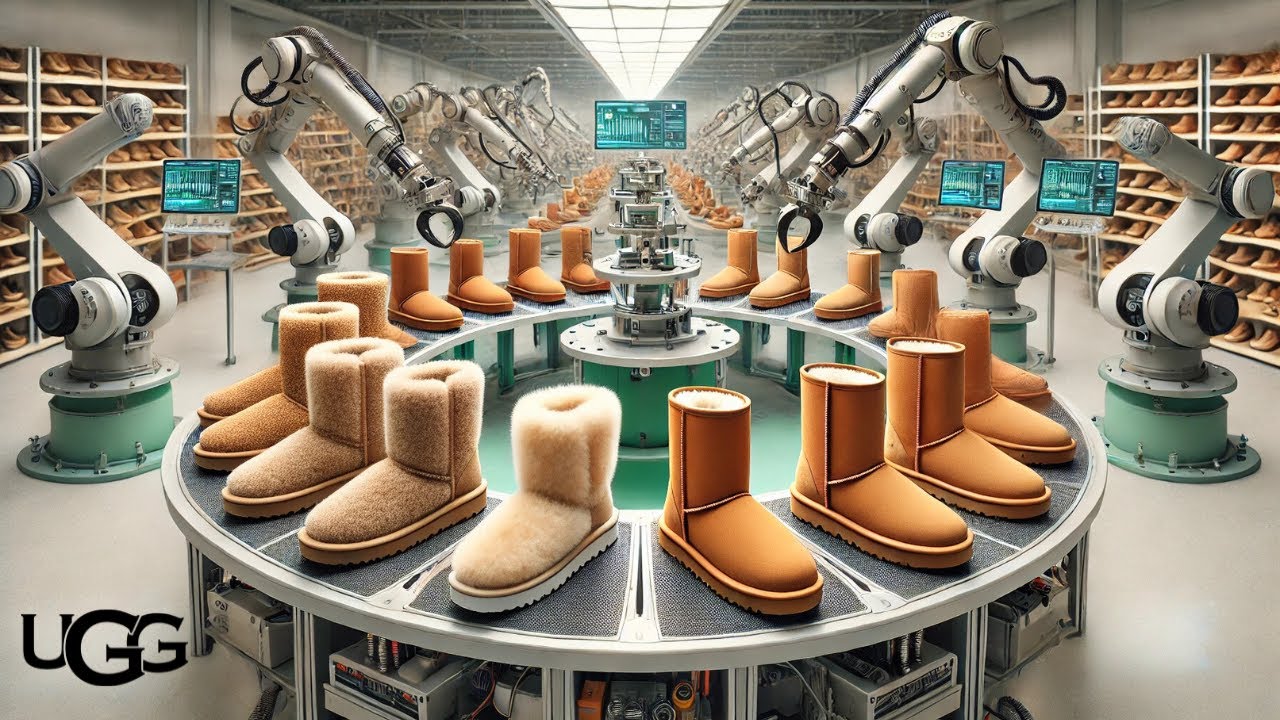 How UGGs are Made in a Factory | Why UGG Shoes are so Expensive? - YouTube