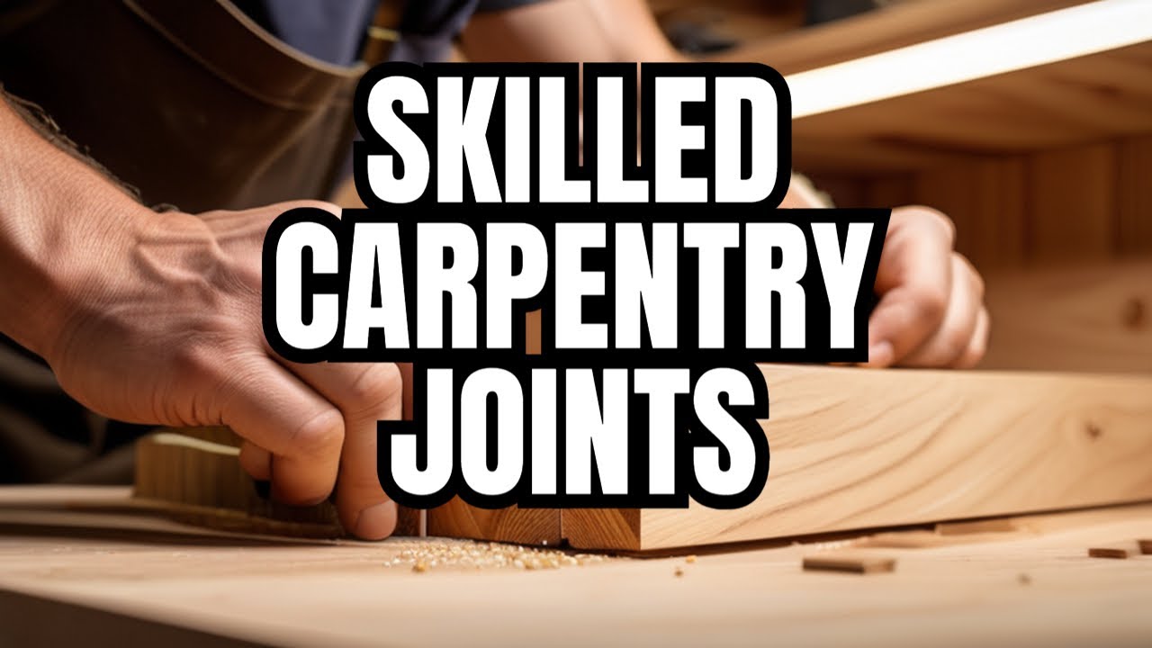 Wooden Corner Joints for Simple Tables and Shelves Skilled Carpenter ...
