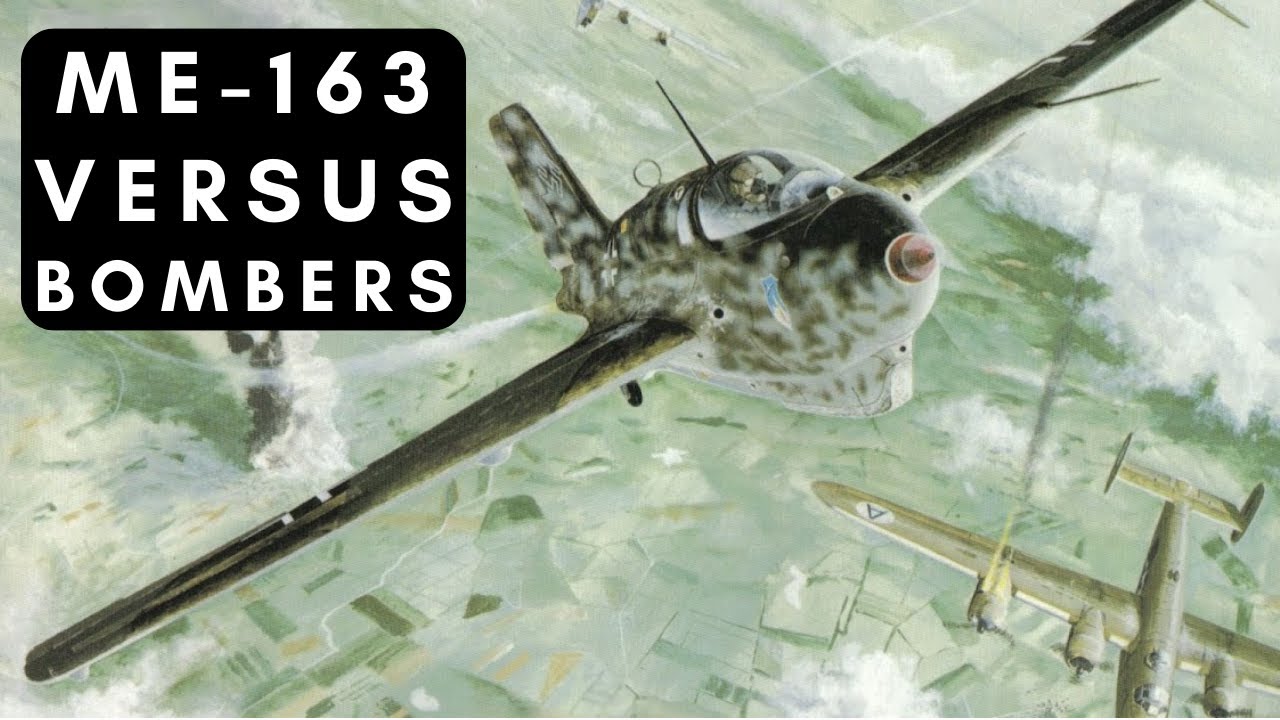 Messerschmitt Me 163 Komet Vs Allied Heavy Bombers ('44-'45) - YouTube
