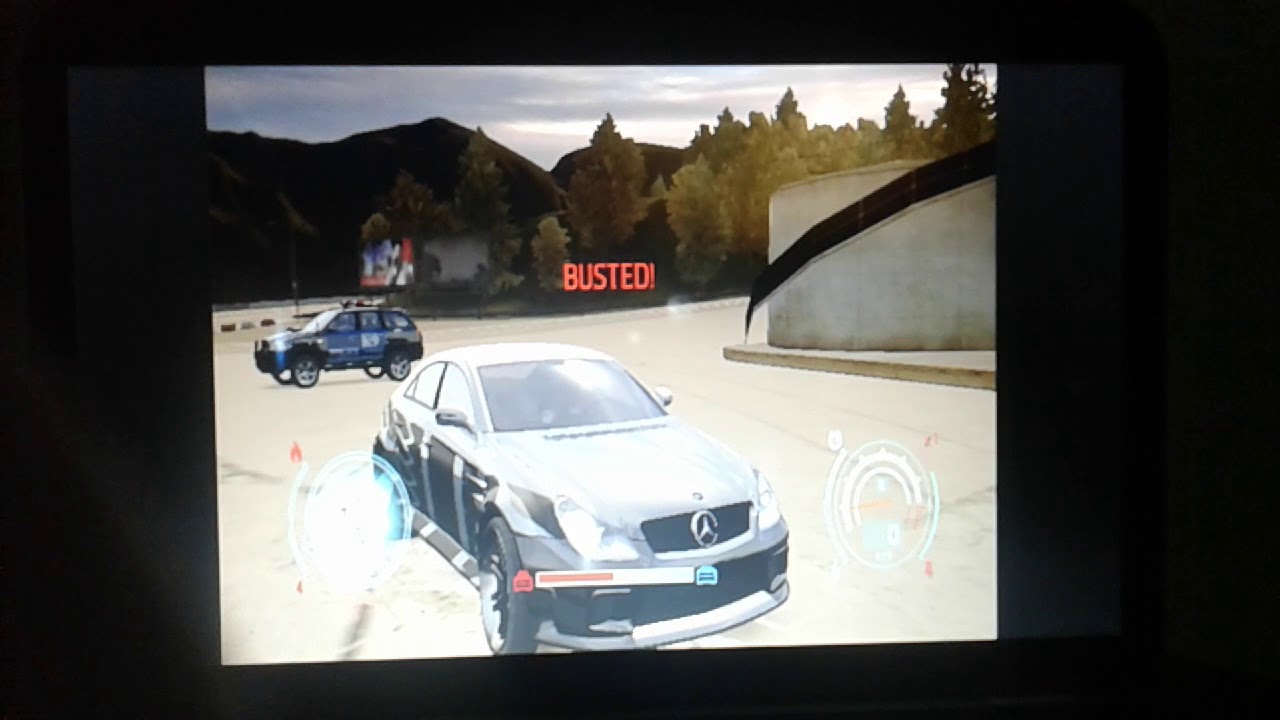 Need for speed undercover takedown busted scene on pc - YouTube