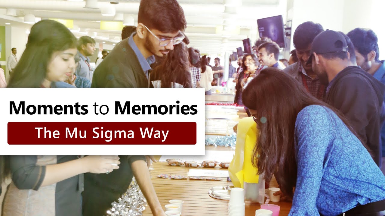 From Moments to Memories | Carnival at Mu Sigma - YouTube