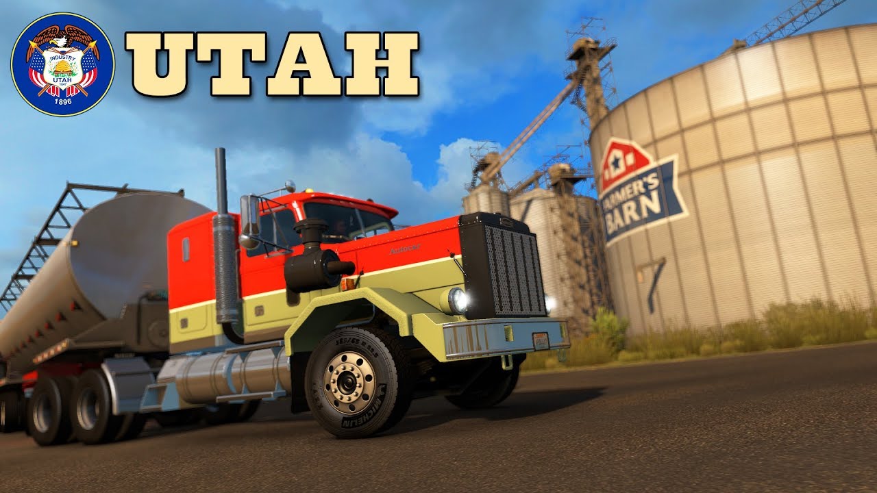 ATS | UTAH DLC | Autocar DC (Moab - Logan) - YouTube