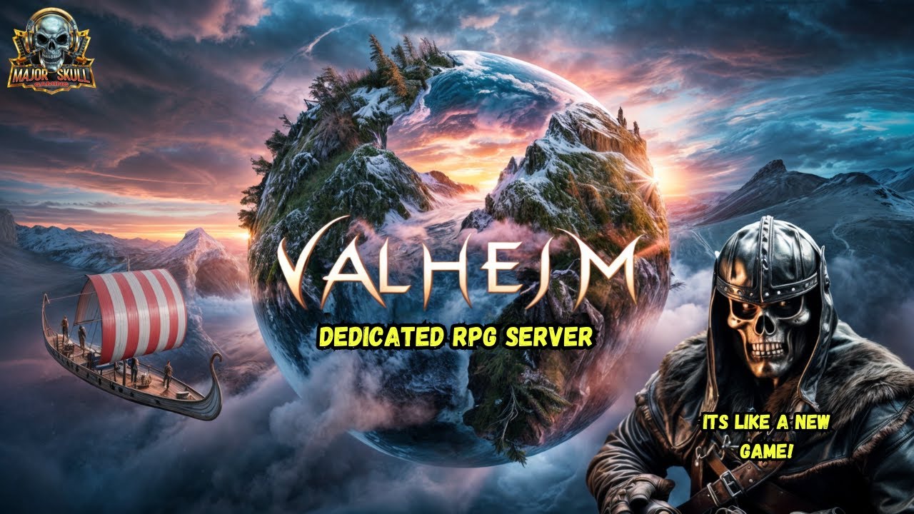 Valheim: New RPG map and MMO RPG MODS! - YouTube