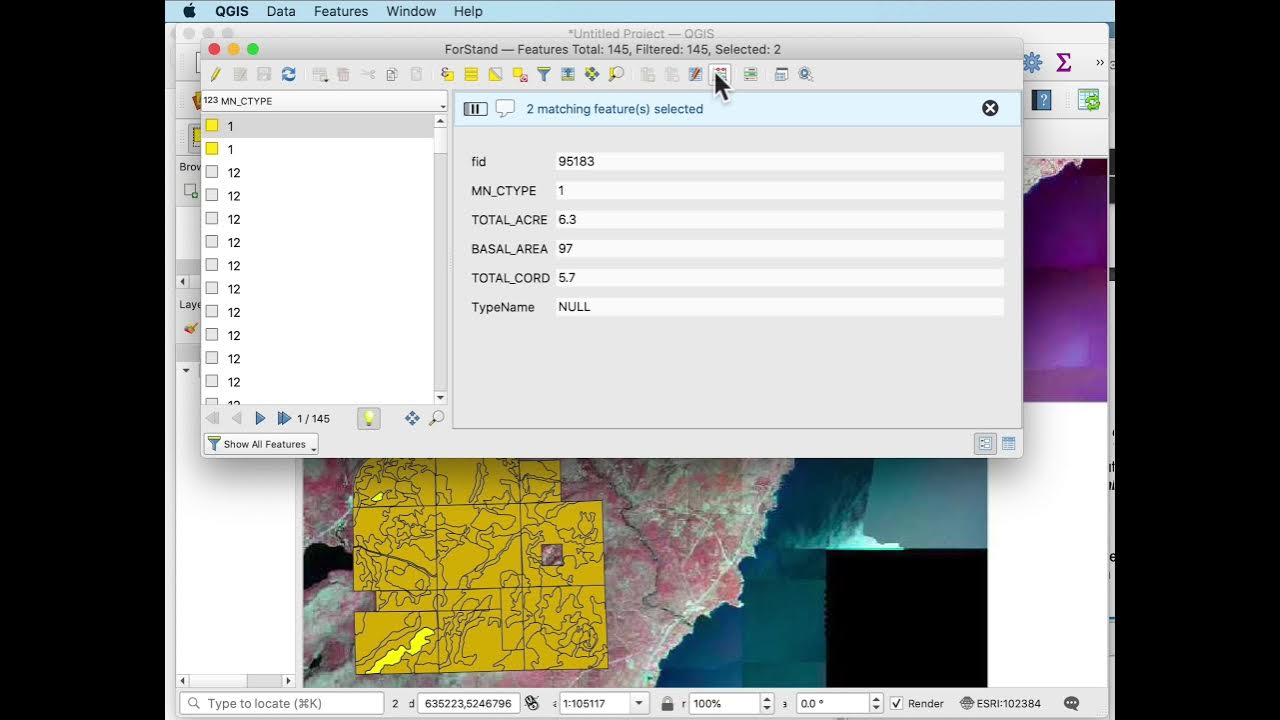 Select Table Rows and Modify Column Values in QGIS - YouTube