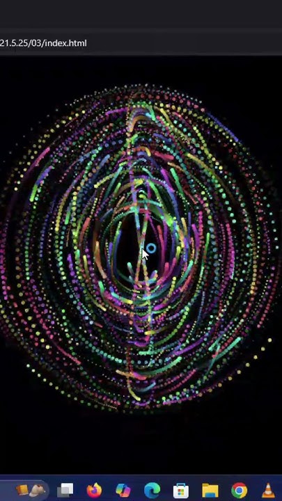 Beautiful particles effect in html ,css, javascript | web teacher #coding #frontendcourse # ...